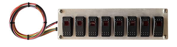 Rocker Switch Panel - 8 Position – American Autowire