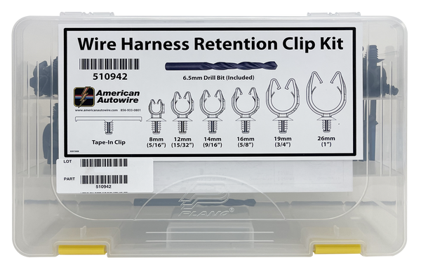 Wire Harness Retention Clip Kit – American Autowire