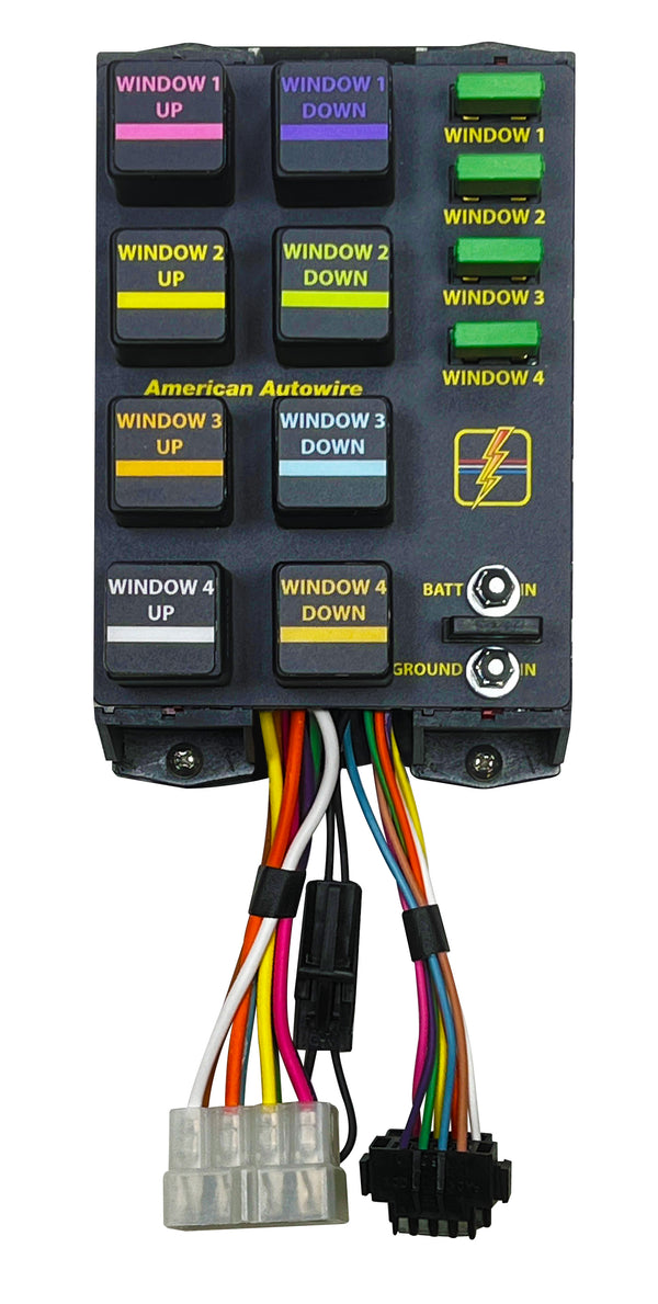 Power Window Reversing Relay Kit- 4 Window – American Autowire