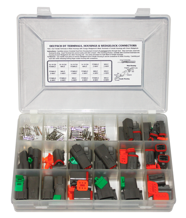 Open Barrel Deutsch Terminal and Connector Kit – American Autowire