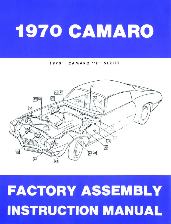 Factory Assembly Manual - 1970 Camaro – American Autowire
