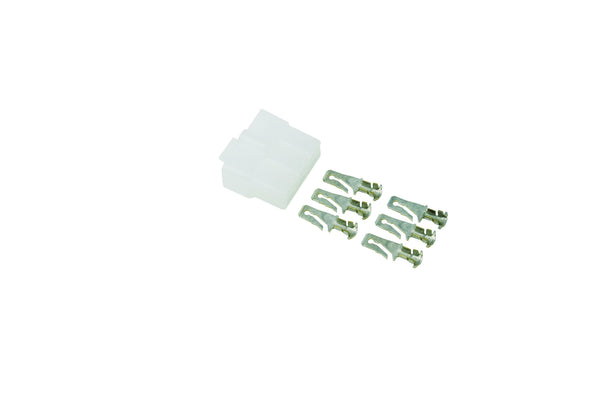 Connector- Male 6 Way – American Autowire