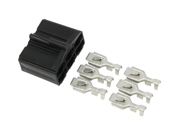Connector- Female 6 Way – American Autowire
