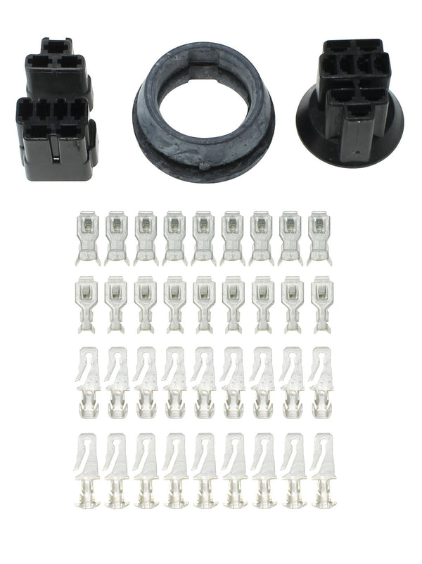 Grommet & Connector Kit - 9 Wire – American Autowire